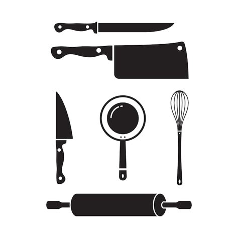 Premium Vector Cooking Icon Template Vector
