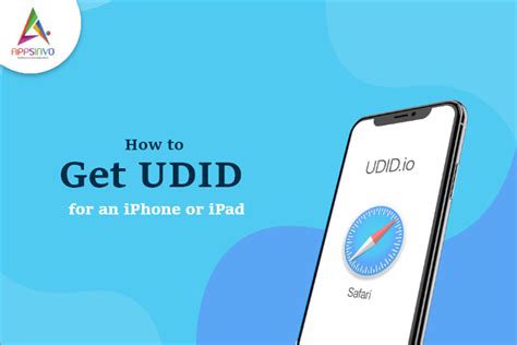 Appsinvo How To Get Udid For An Iphone Or Ipad