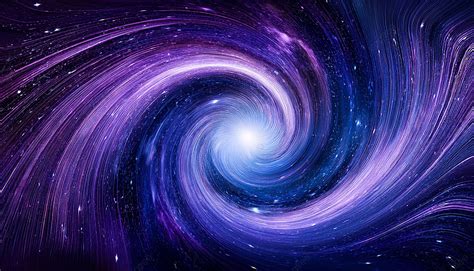 파란색과 보라색의 우주 소용돌이 은하 우주 나선 배경 일러스트 및 사진 무료 다운로드 Pngtree