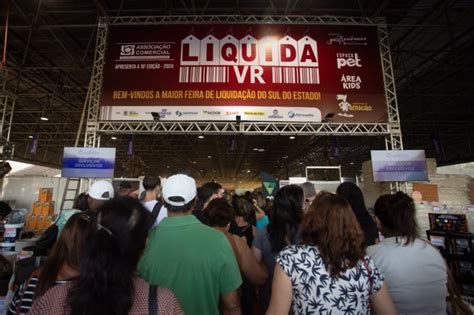 Liquida Vr J Tem Dos Estandes Vendidos Antes Da Feira Gazeta Sul Fluminense