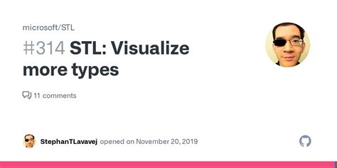 Stl Visualize More Types Issue Microsoft Stl Github