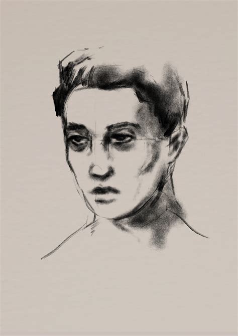 Step By Step Guide To Drawing A Charcoal Portrait Blog Dessindigo