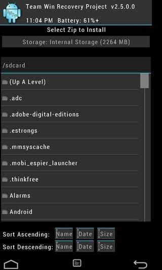 What Is TWRP Recovery How To Install Use It On Android Guide