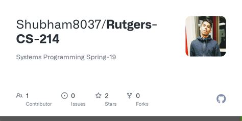github shubham8037 rutgers cs 214 systems programming spring 19