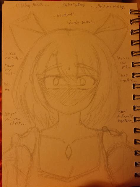 Late Night Sketch I Did Of Mio Having Lewd Thoughts R Xenoblade