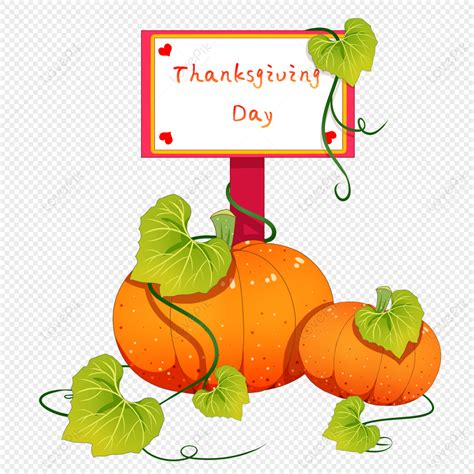 추수 감사절 호박 Png 일러스트 무료 다운로드 Lovepik