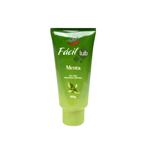 Gel Massageador Fácil Lub Menta 60g Chillies Flm003 Bem Mulher