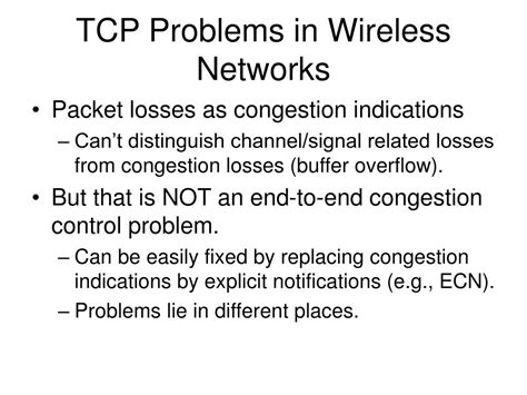 Ppt Tcp Problems In Multi Hop Wireless Networks Powerpoint Presentation Id 1704479