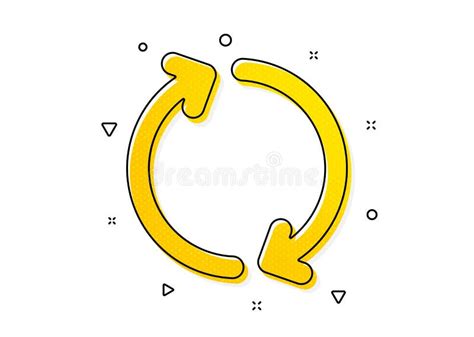 Refresh Arrow Icon Rotation Arrowhead Vector Stock Vector Illustration Of Loop Quality