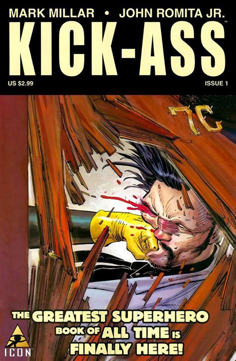 Comic Book Fan And Lover Kick Ass Icon Comics Millarworld