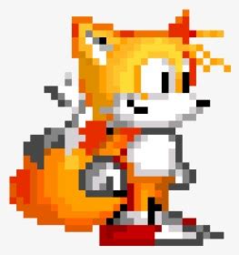 Tails Sprite Sonic Mania Hd Png Download Kindpng