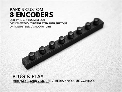 Parkstool 8e 8 Encoders Midi Controller