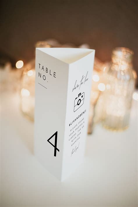 Wedding Table Number Cards Artofit
