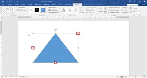 How To Insert Edit Shapes In Microsoft Word 2016
