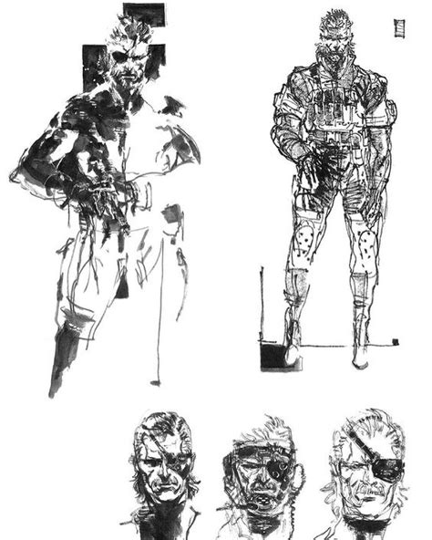 Yoji Shinkawa The Art Director Of Metal Gear Solid — Sabukaru