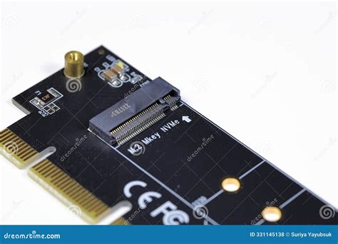 Close Up Pcie M2 E Key Frmale Connector Interface For Mini Pcie Wifi Module On Modern High