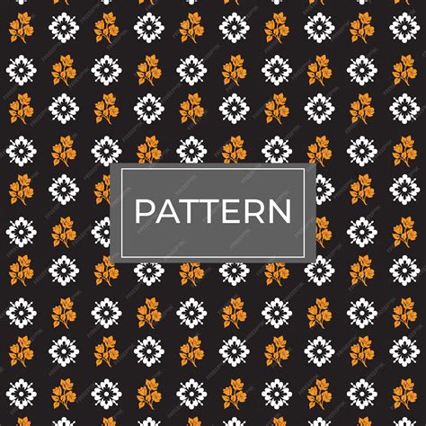 Premium Vector Vector Seamless Pattern With Leaves And Curls Monochrome Abstract Floral Background