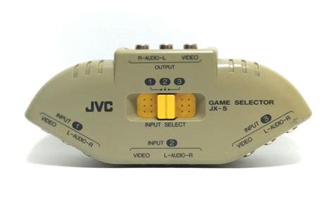 JVC WAY MANUAL AV SELECTOR SWITCHER SPLITTER INPUT OUTPUT GAME CONTROLLER TV Home