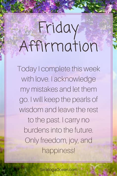 The End Of The Week Is A Great Time To Seek Completion And Release Let