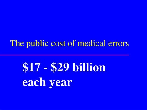 PPT Medical Errors And Patient Safety PowerPoint Presentation Free Download ID 761631