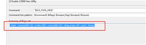 tms320f28377s question about generating hex file with ccs10 c2000