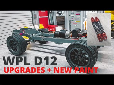 Wpl D12 Modified Front Dual Shock Adsorber Suspension 45 Off