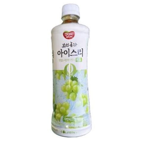보성홍차아이스티제로 샤인머스캣 500ml 주 동원f 배민스토어