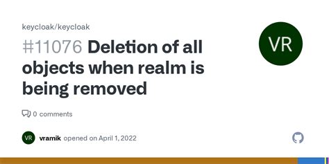 Deletion Of All Objects When Realm Is Being Removed Issue 11076
