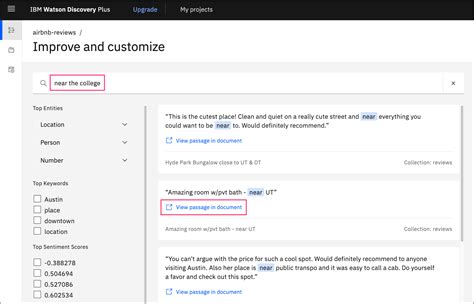 create an intelligent search app using watson discovery ui components