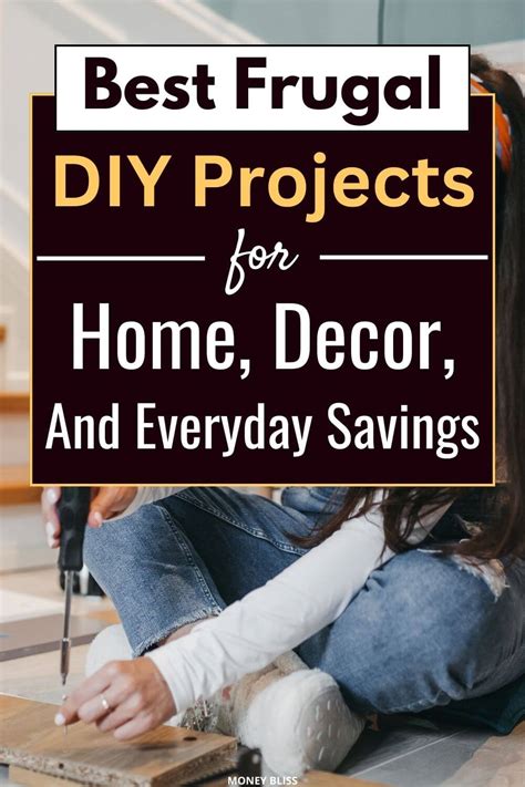 Best Frugal Diy Projects For Home Decor And Everyday Savings Money