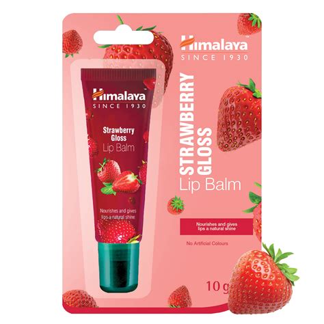 Himalaya Strawberry Gloss Lip Balm 10g Himalaya Wellness Europe