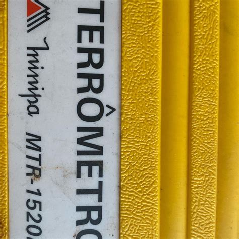 Terrometro Minipa 1520d Item Info And Eletro Minipa Nunca Usado