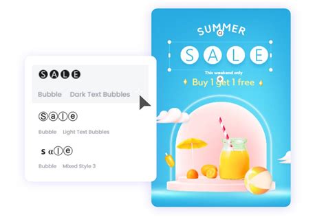 Bubble Text Generator Free Copy And Paste Bubble Text Fotor