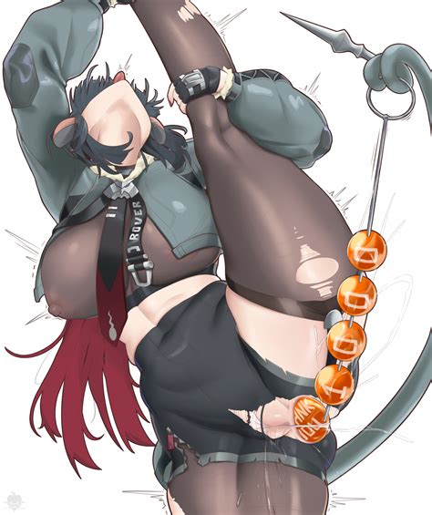 Rule 34 1girls Anal Anal Beads Anal Masturbation Animal Ears Black