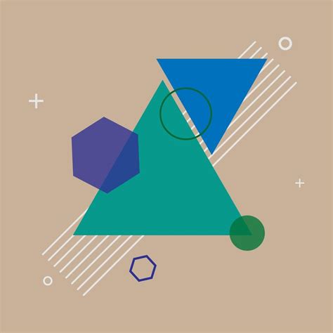 Minimal Geometric Composition Design 22037163 Vector Art At Vecteezy
