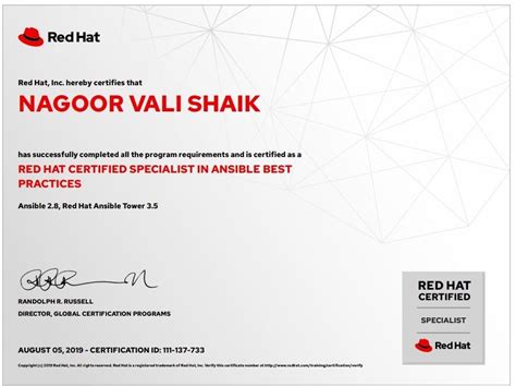 Nagoor Shaik On Linkedin Ex447 Ansible Redhat Bestpractices 12 Comments