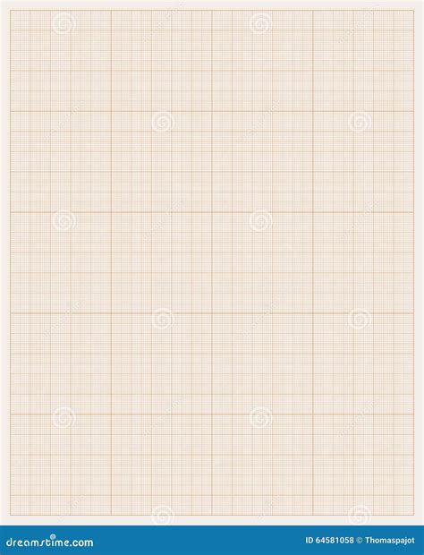 Graph Paper Stock Vector Illustration Of Science Paper 64581058