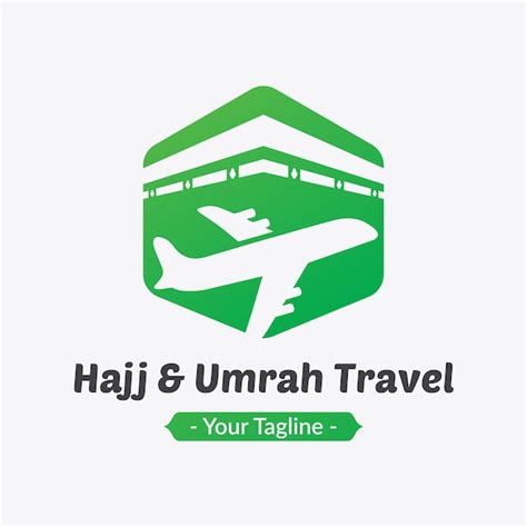 Premium Vector Hajj Umrah Travel Logo