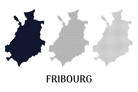 Fribourg Switzerland Map Frebers