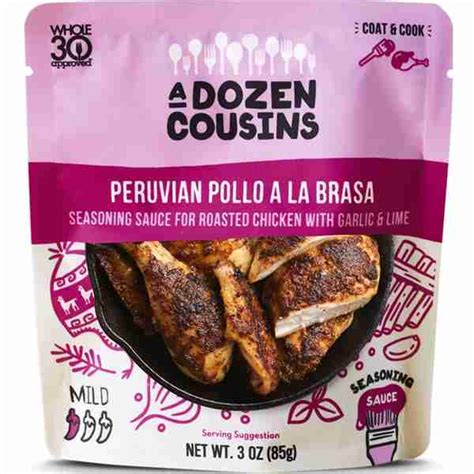 A Dozen Cousins Peruvian Pollo A La Brasa Seasoning Sauce Food E Concepts