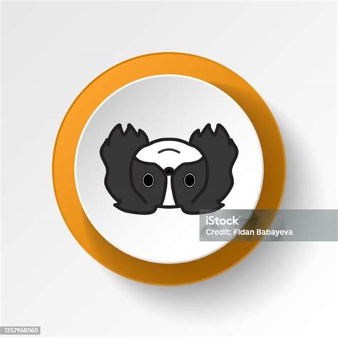 북경 이모티콘 행복한 여러 가지 색깔의 버튼 아이콘 서명 및 기호 아이콘은 웹 로고 모바일 앱 Ui Ux에 사용할 수 있습니다 3차원 형태에 대한 스톡 벡터 아트 및 기타