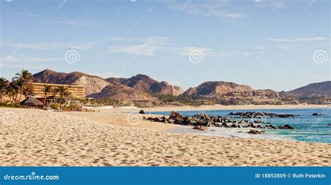 Cabo San Lucas Beach Stock Image Image Of Water Lucas 18852809