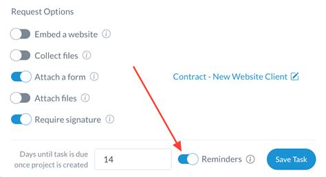 Due Dates And Reminders In Project Templates Motion Io Knowledge Base