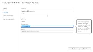 How To Change The Display Name Of A User In Office SharePoint Diary