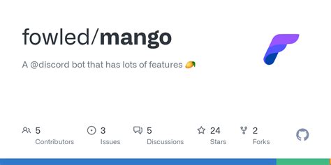 Github Fowledmango A Discord Bot That Has Lots Of Features 🥭