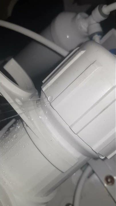 Water Filter System Leaking Ro Membrane Housing Unit4 Youtube