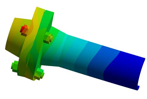 Ansys Workbench压力管道螺栓连接分析 仿真秀图纸模型