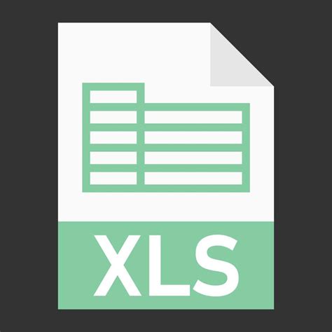 Modern Flat Design Of Xls File Icon For Web 11721934 Vector Art At Vecteezy