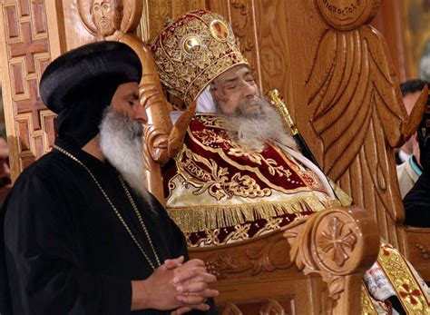 Coptic Orthodox Copts Prepare To Bury Pope Shenouda