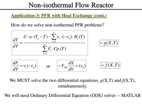 Ppt Chee 321 Chemical Reaction Engineering Module 6 Non Isothermal Reactors Chapter 8